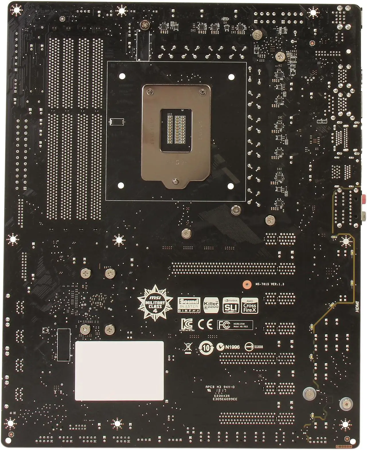 MSI Z87 MPOWER Max LGA 1150 ATX Extreme OC Flagship High Performance ...