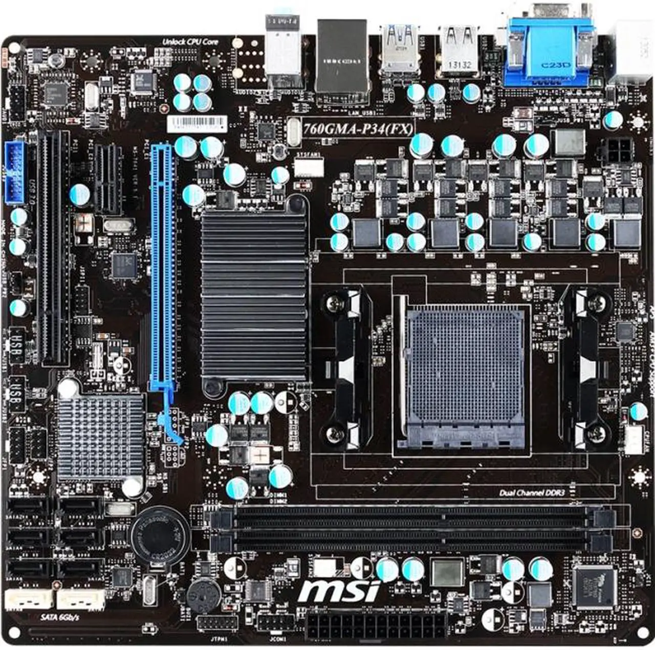 MSI 760GMA-P34 (FX) Micro ATX Intel Motherboard - Newegg.ca