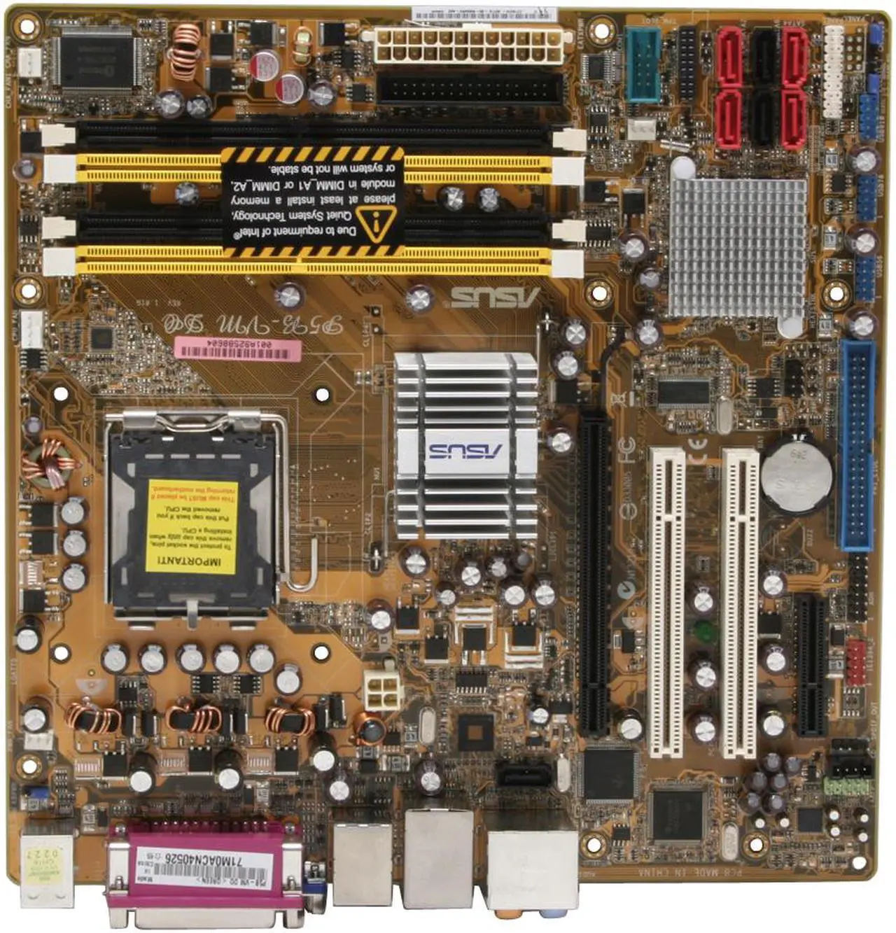 ASUS P5B-VM DO LGA 775 Micro ATX Intel Motherboard - Newegg.com