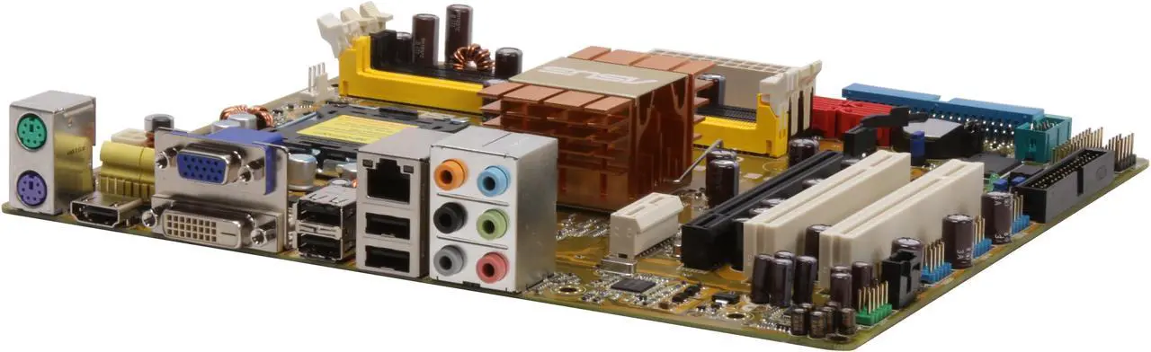 Open Box: ASUS P5N-EM HDMI LGA 775 Micro ATX Intel Motherboard - Newegg.com