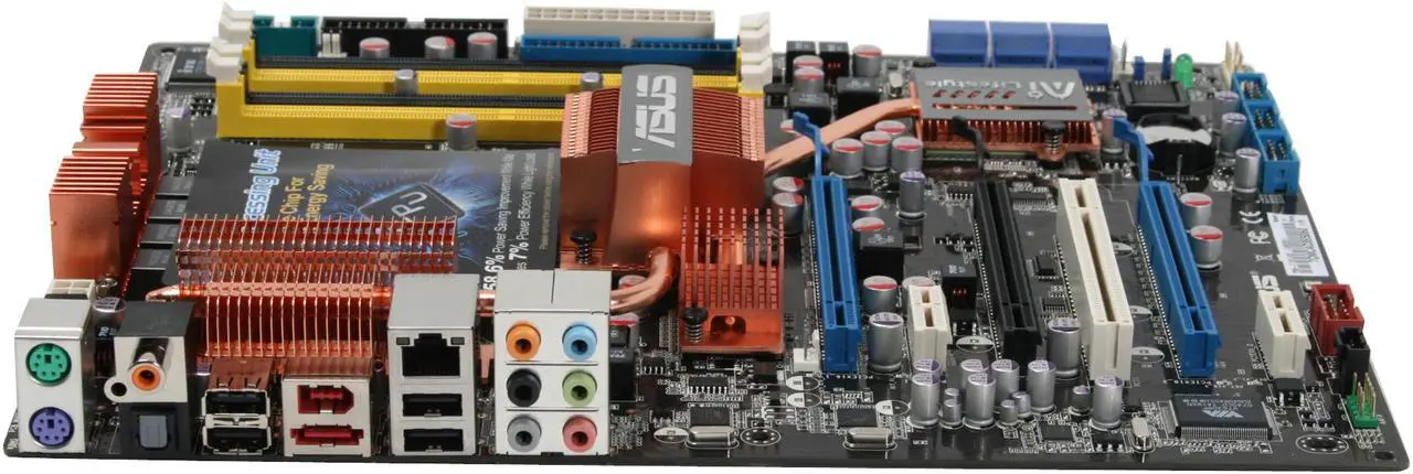 ASUS P5N-T Deluxe LGA 775 ATX Intel Motherboard - Newegg.com