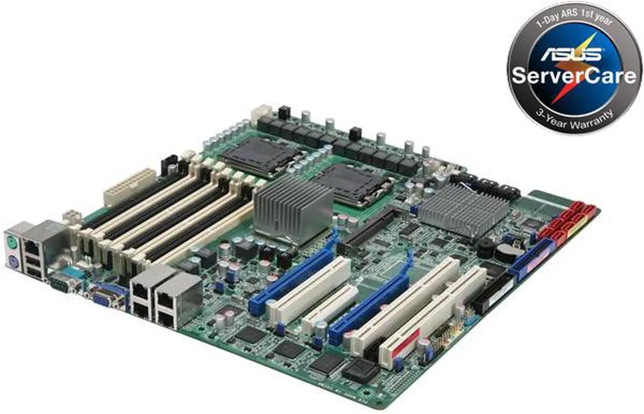 ASUS DSEB-DG Dual LGA 771 Intel 5400 SSI EEB 3.61 Dual Intel Xeon ...