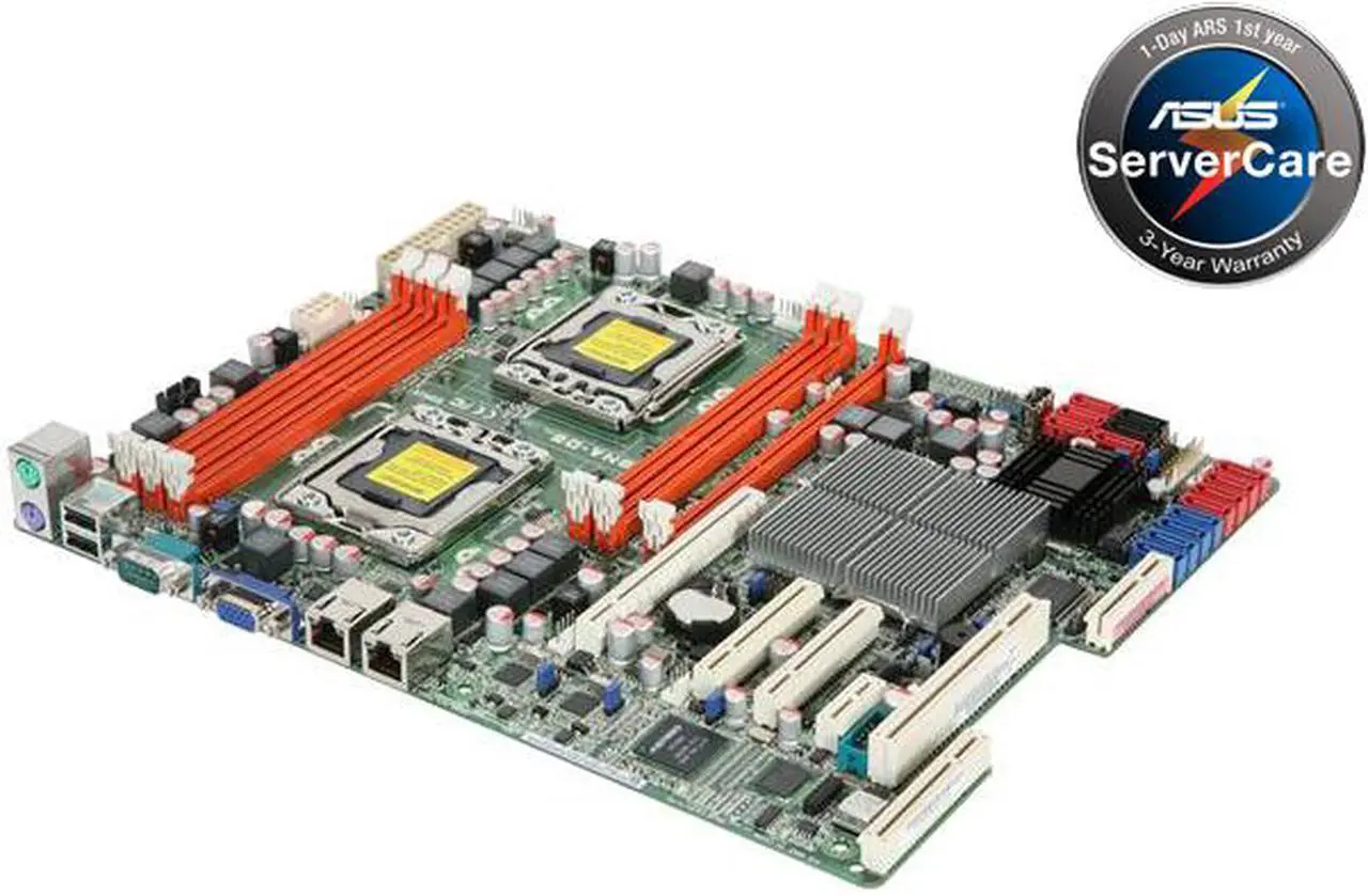 ASUS Z8NA-D6 Dual LGA 1366 Intel 5500 ATX Dual Intel Xeon 5500 and 5600 ...