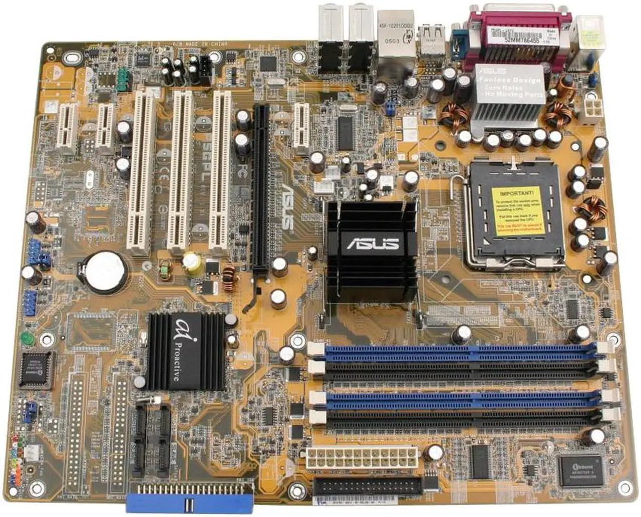 ASUS P5GPL LGA 775 ATX Intel Motherboard - Newegg.com