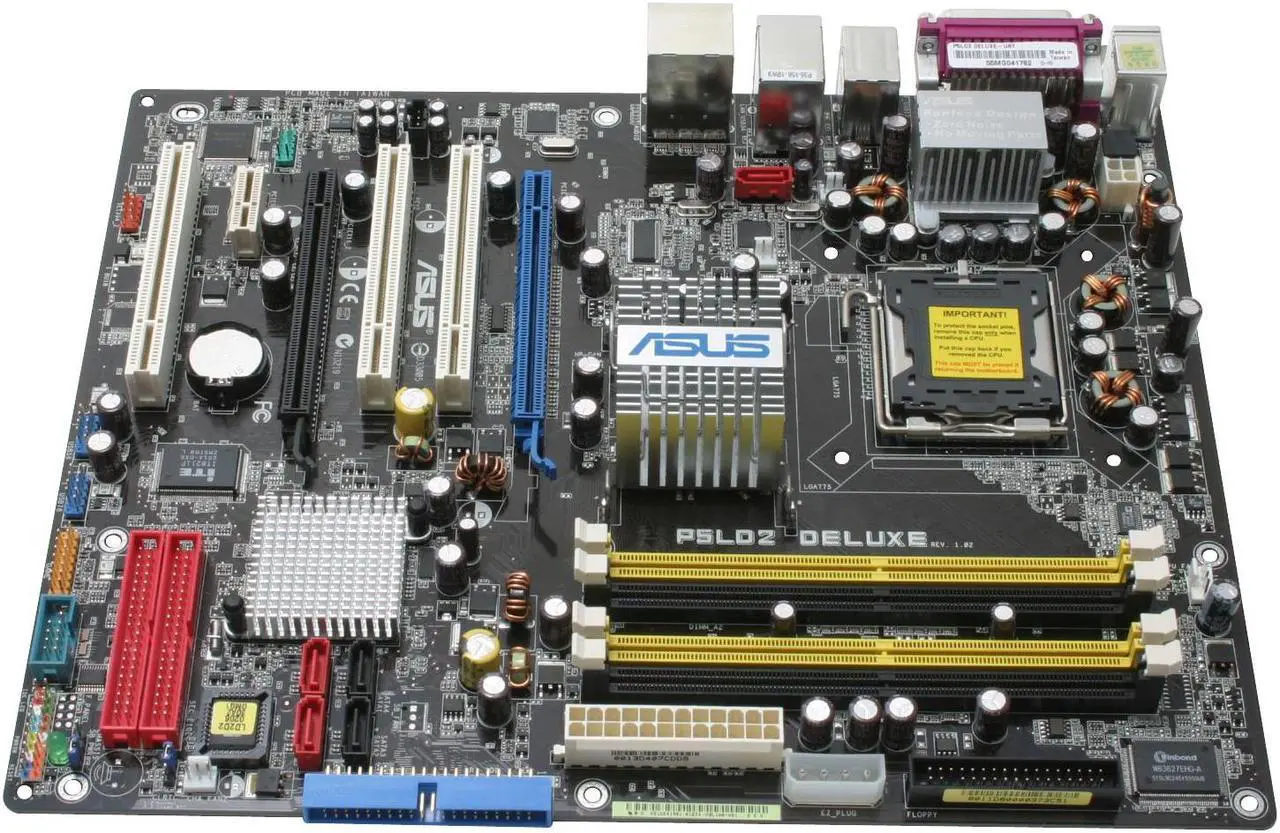 ASUS P5LD2 Deluxe LGA 775 ATX Intel Motherboard - Newegg.com