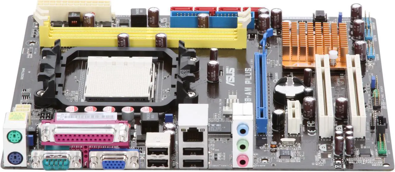 ASUS M2N68-AM PLUS AM3/AM2+/AM2 Micro ATX AMD Motherboard - Newegg.com