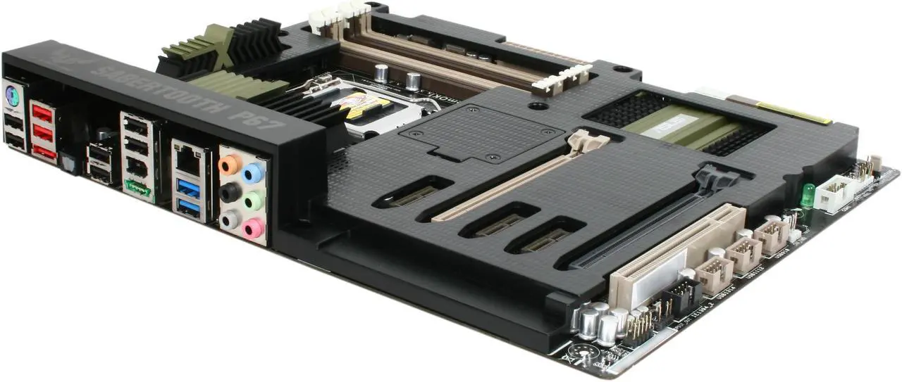ASUS SABERTOOTH P67 LGA 1155 ATX Intel Motherboard - Newegg.com