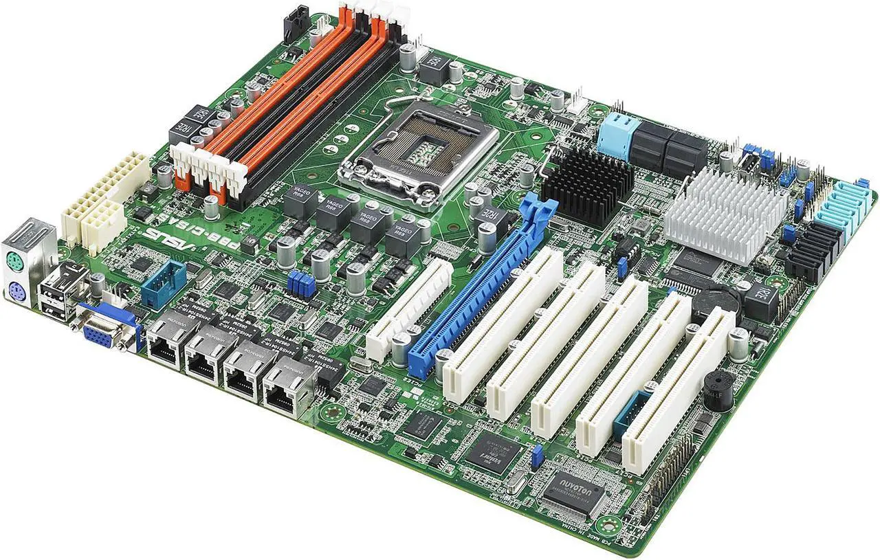 Open Box: ASUS P8B-C/SAS/4L Server Motherboard - Newegg.com