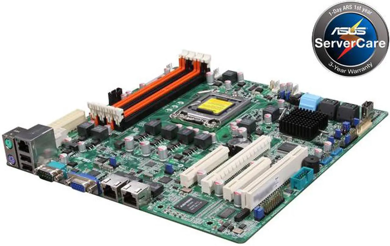 ASUS P8B-M LGA 1155 Intel C204 Micro ATX Intel Xeon E3 Server ...