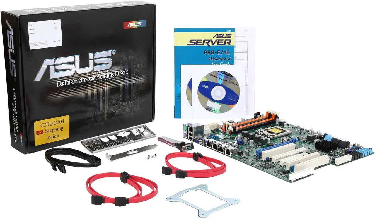 ASUS P8B-E/4L ATX Server Motherboard - Newegg.com