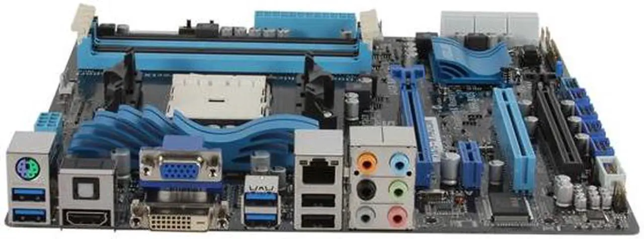 ASUS F1A75-M PRO/CSM FM1 Micro ATX AMD Motherboard with UEFI BIOS ...