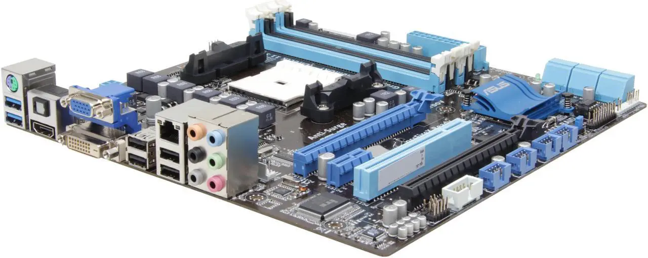 ASUS F1A55-M/CSM FM1 Micro ATX AMD Motherboard with UEFI BIOS - Newegg.com