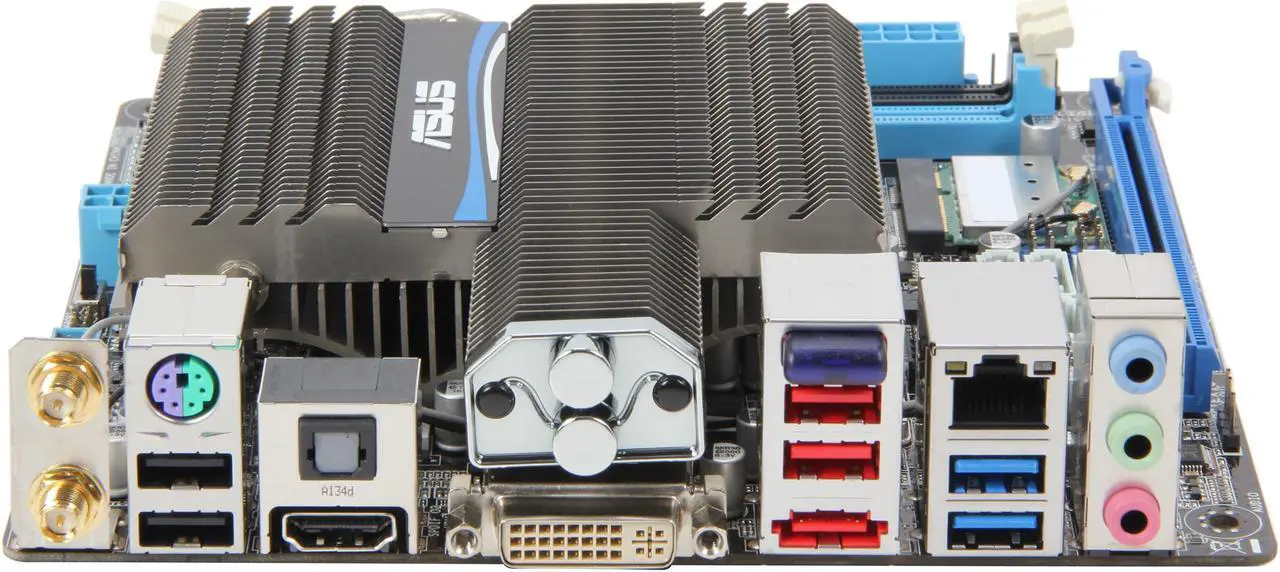 ASUS E45M1-I Deluxe AMD E-450 APU Mini ITX Motherboard / CPU Combo ...