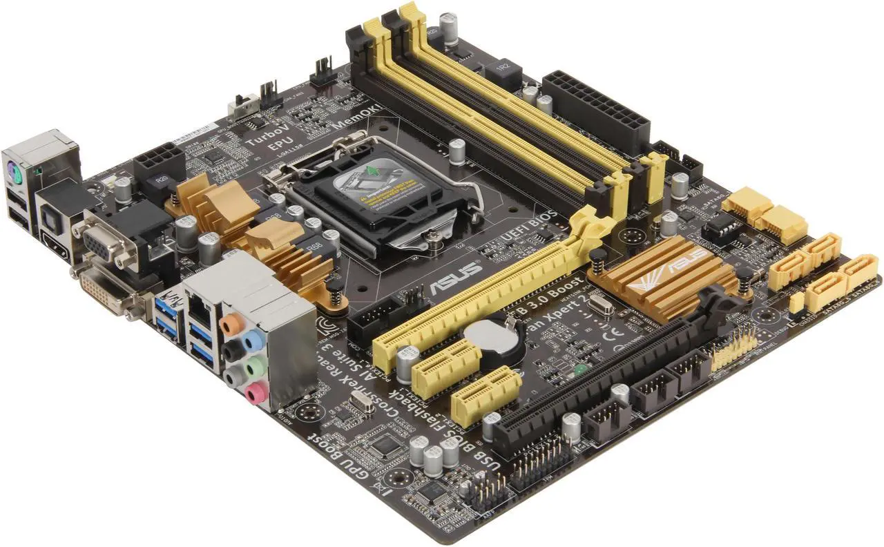 ASUS Z87M-PLUS LGA 1150 uATX Intel Motherboard - Newegg.com