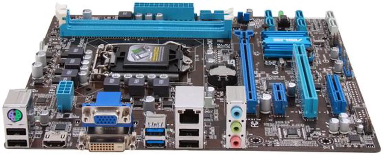 Refurbished: ASUS P8H77-M LE LGA 1155 uATX Intel Motherboard with UEFI BIOS - Newegg.com