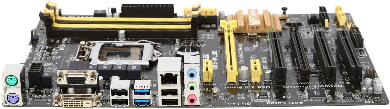 Refurbished: ASUS B85-PLUS-R LGA 1150 ATX Intel Motherboard with UEFI ...