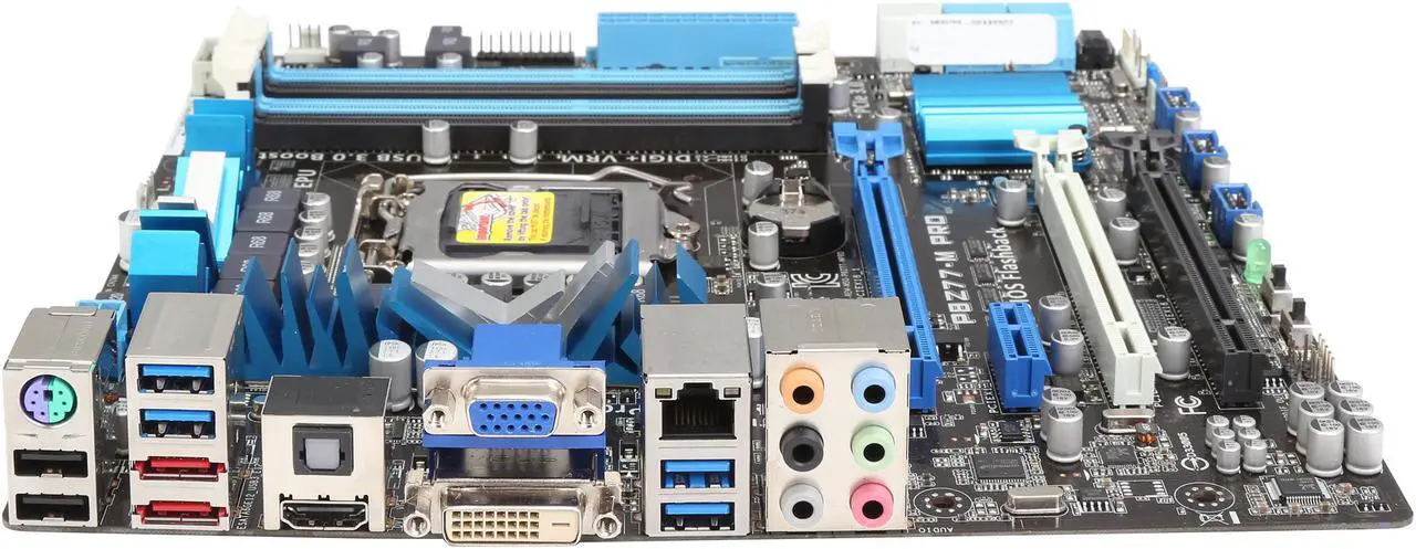 Refurbished: ASUS P8Z77-M PRO-R LGA 1155 Micro ATX Intel Motherboard - Certified - Grade A ...