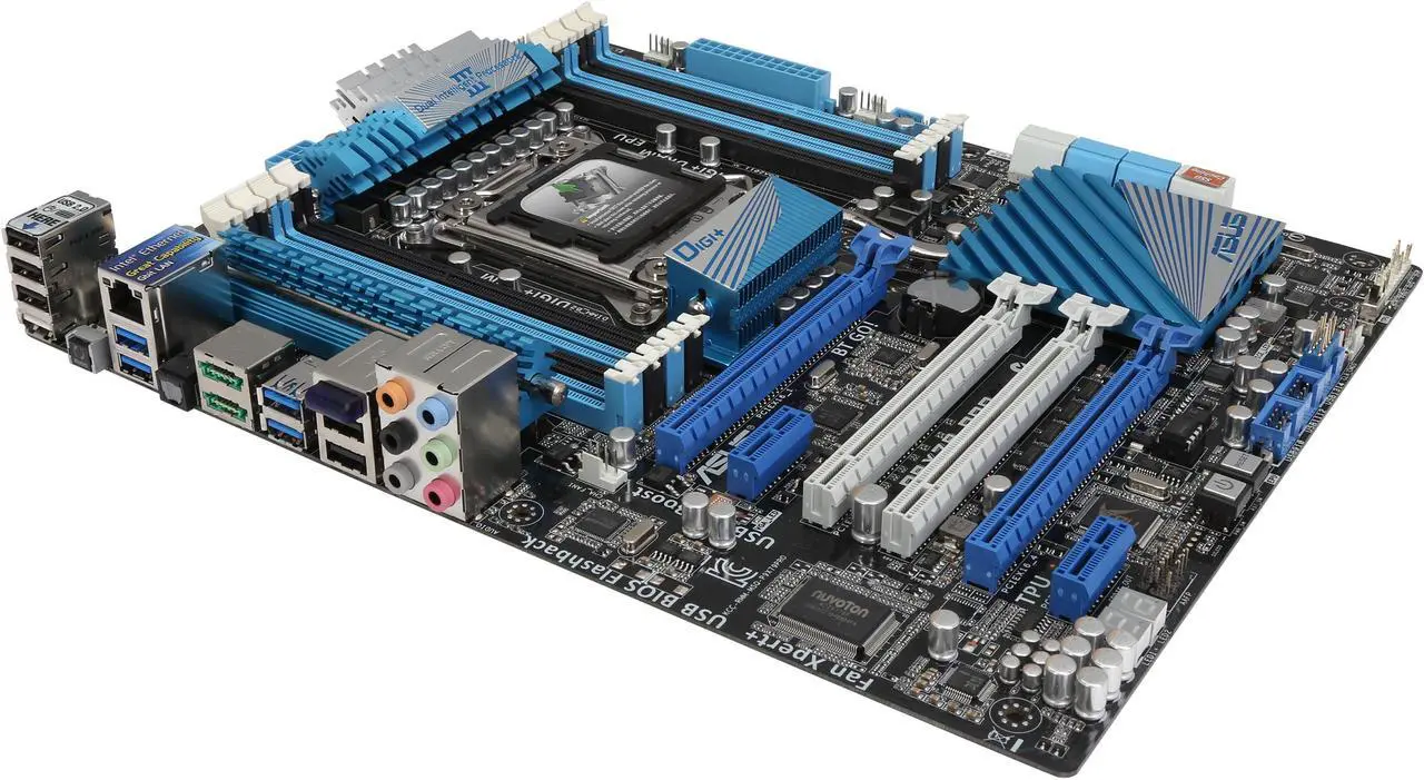 Refurbished: ASUS P9X79 PRO-R LGA 2011 ATX Intel Motherboard with USB ...