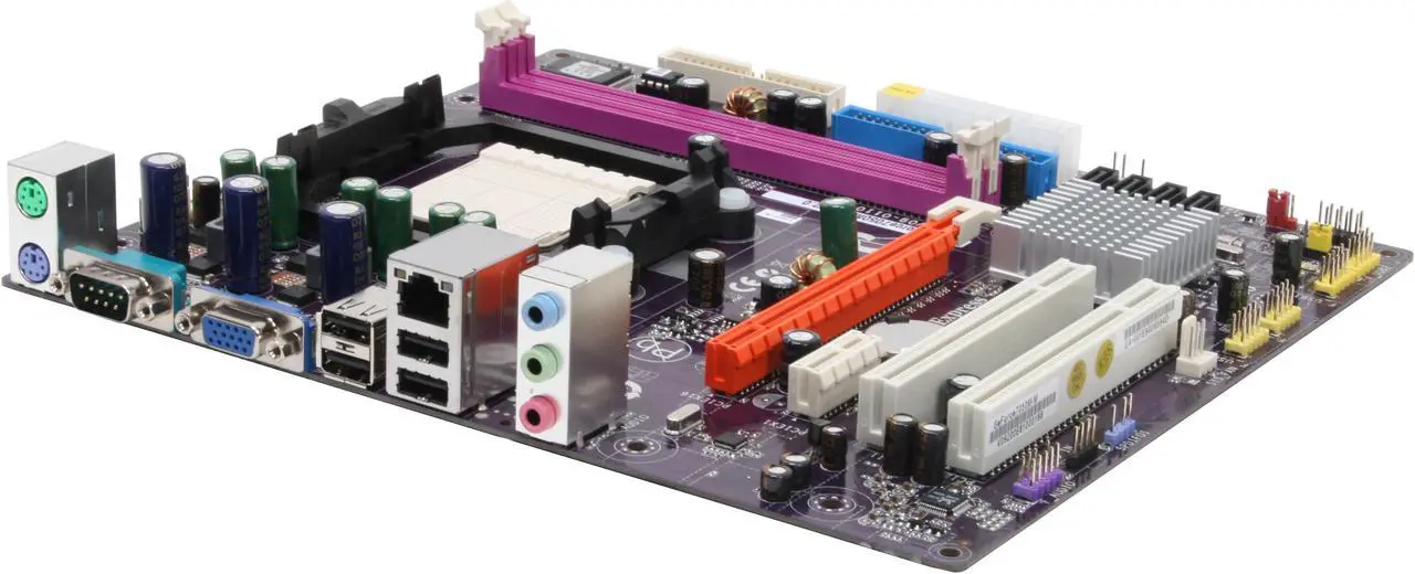 ECS GeForce7050M-M (V2.0) AM2+/AM2 Micro ATX AMD Motherboard - Newegg.com