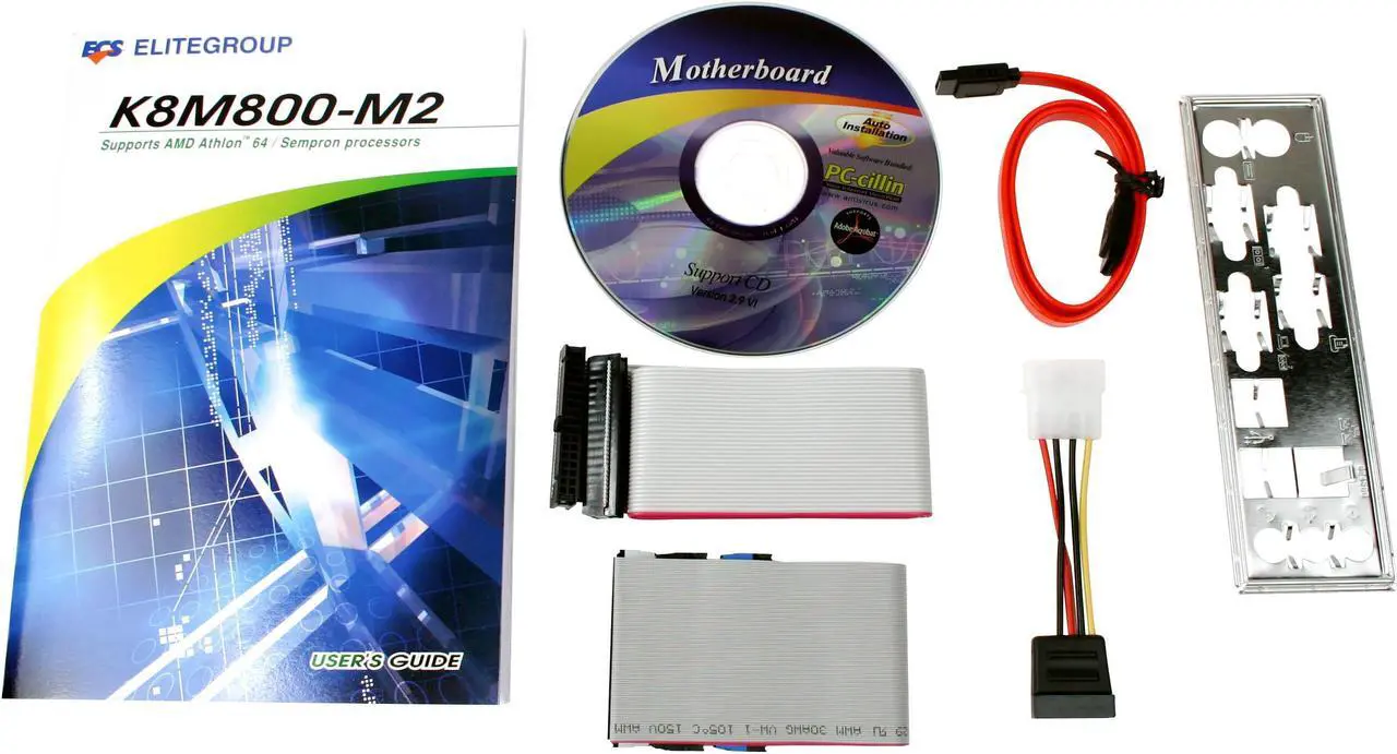 ECS K8M800-M2(1.0) 754 Micro ATX AMD Motherboard - Newegg.com