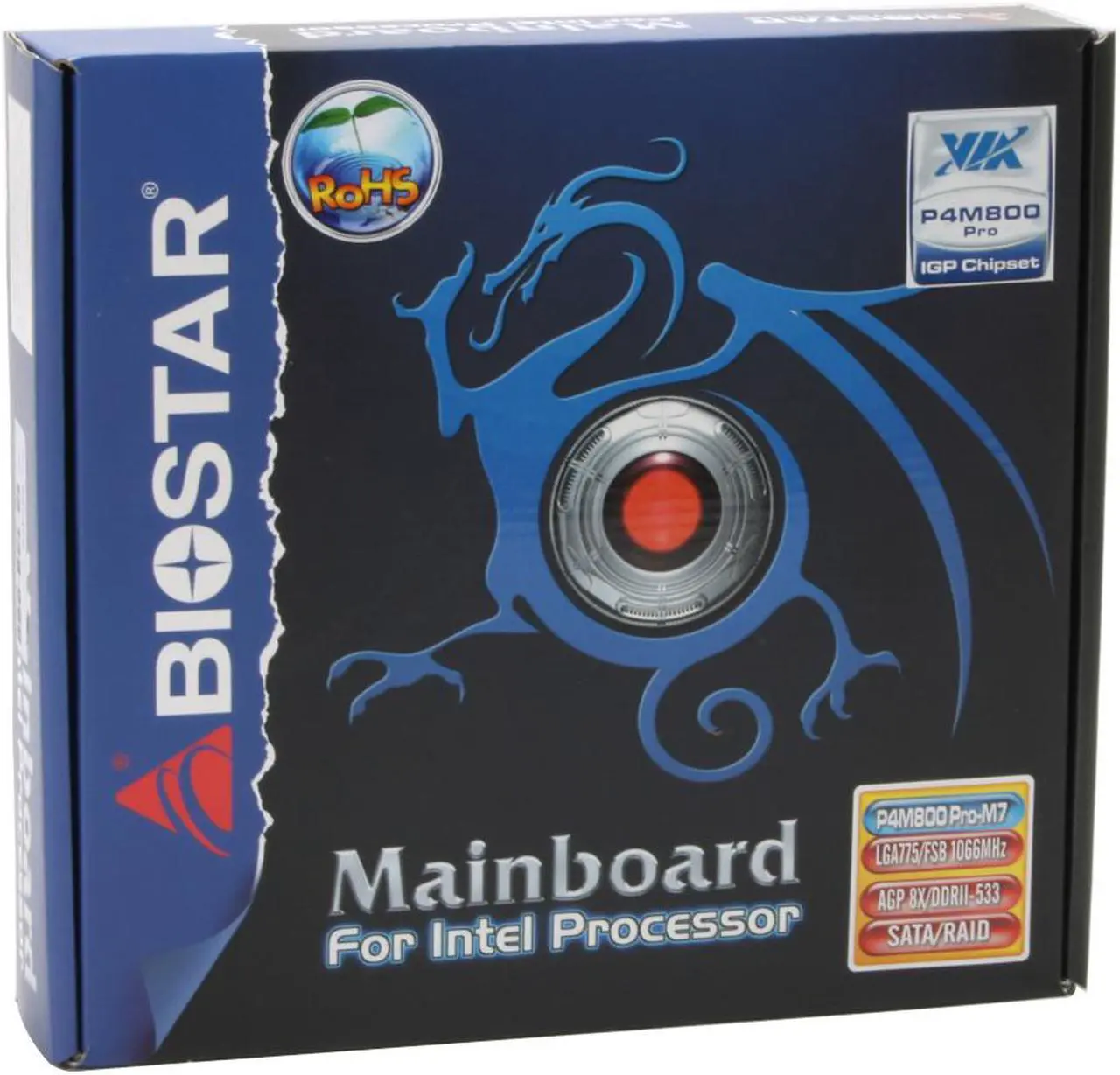 BIOSTAR P4M800 Pro-M7(Ver.8.x) LGA 775 Micro ATX Intel Motherboard ...