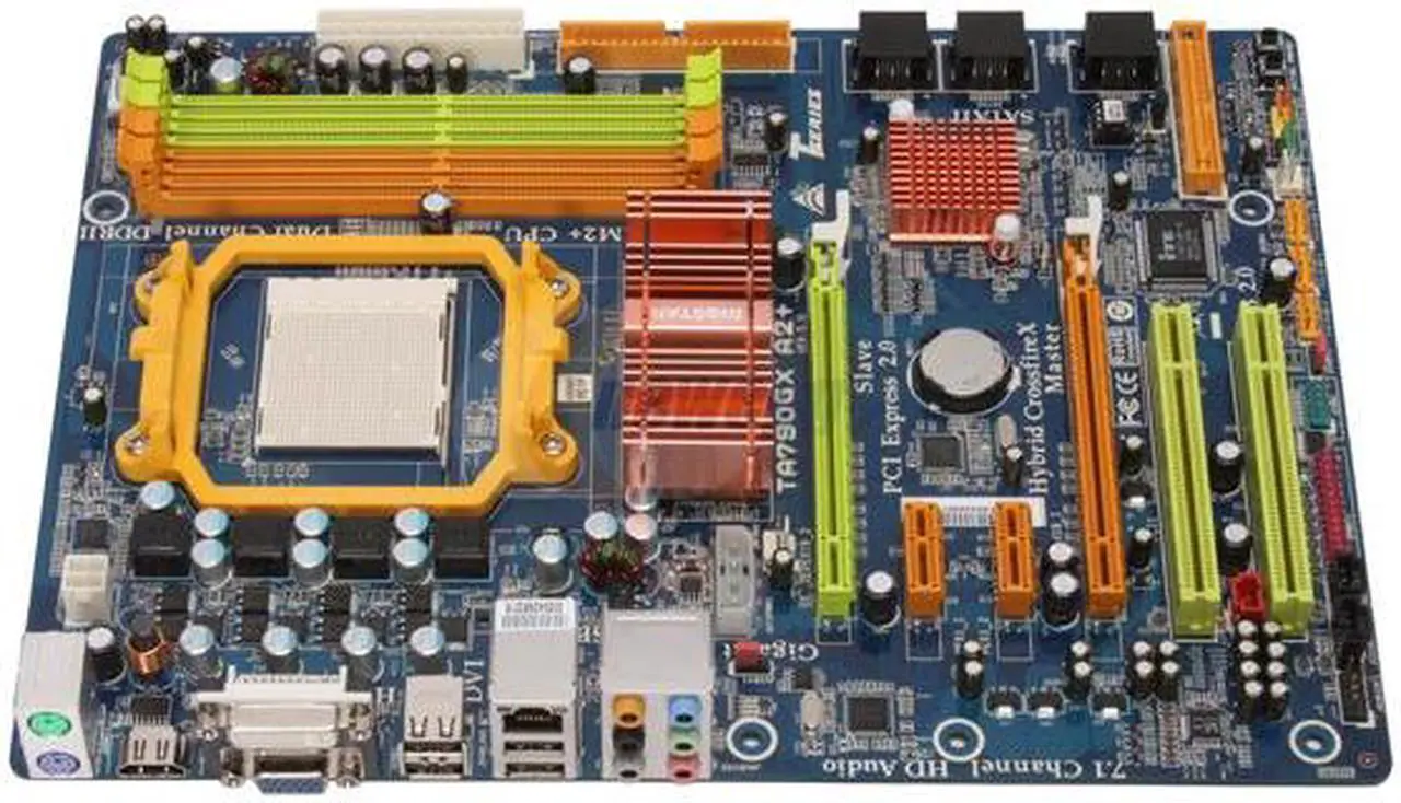 BIOSTAR TFORCE TA790GX A2+ AM2+/AM2 ATX AMD Motherboard - Newegg.com
