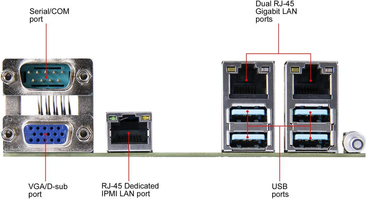 AsRock Rack E3C242D4U Micro ATX Server Motherboard LGA 1151 Intel C242 ...
