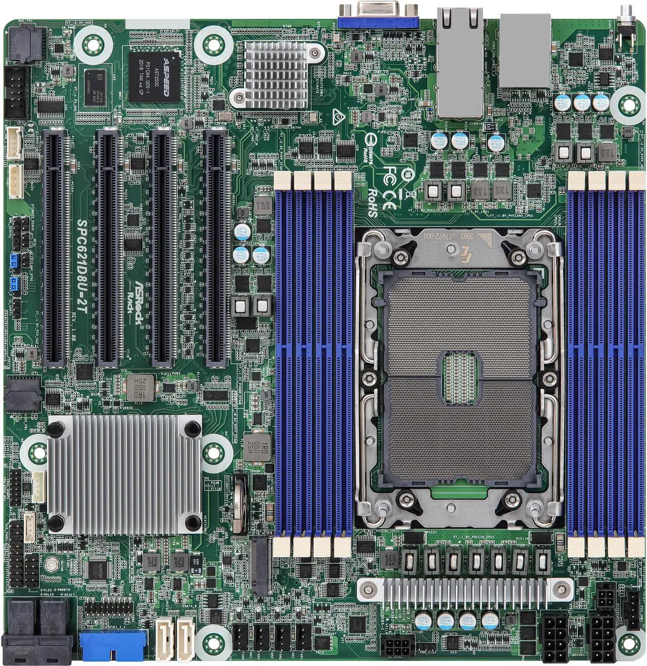AsRock Rack SPC621D8U-2T Micro ATX Server Motherboard - Newegg.ca AsRock Rack SPC621D8U-2T Micro ATX Server Motherboard - Newegg.ca