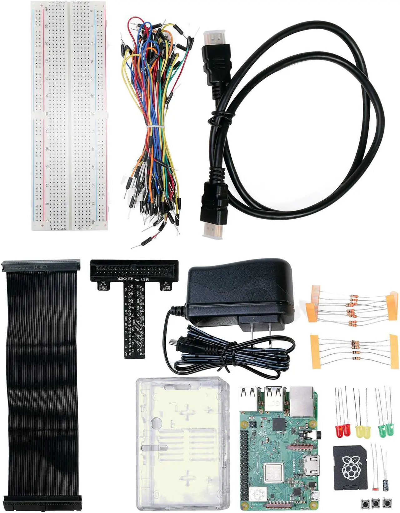 Raspberry Pi 3 Model B+ Physical Computing Kit - Newegg.com