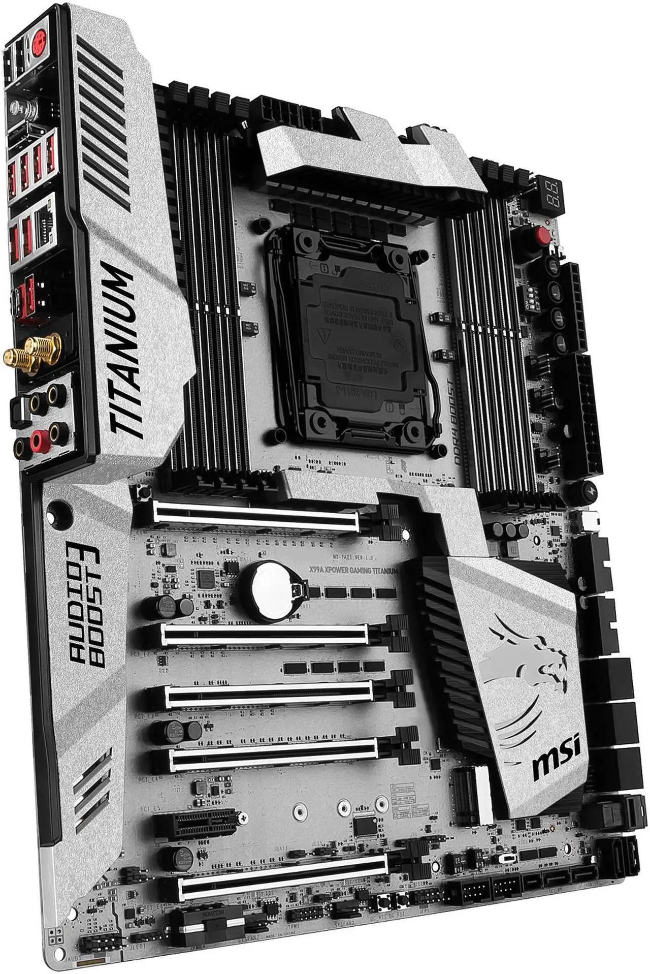 MSI X99S XPOWER GAMING TITANIUM/USB3.0 LGA 2011-v3 Intel X99 SATA 6Gb/s ...
