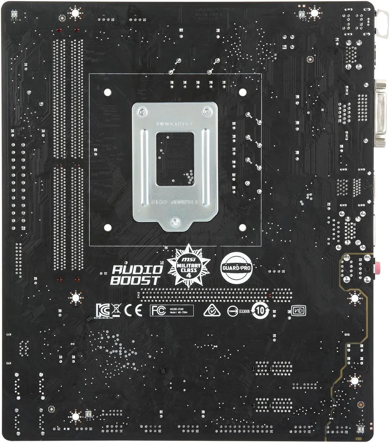 Refurbished: MSI H110M GAMING LGA 1151 Micro ATX Intel Motherboard ...