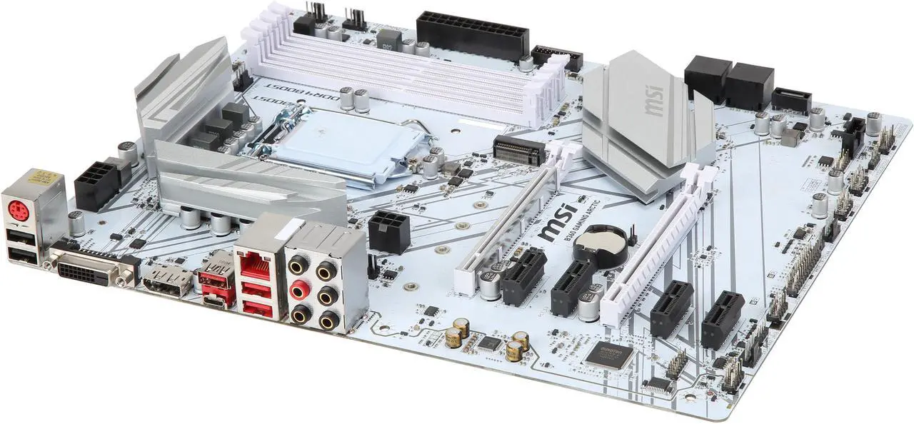 Open Box: MSI PERFORMANCE GAMING B360 GAMING ARCTIC LGA 1151 (300 ...