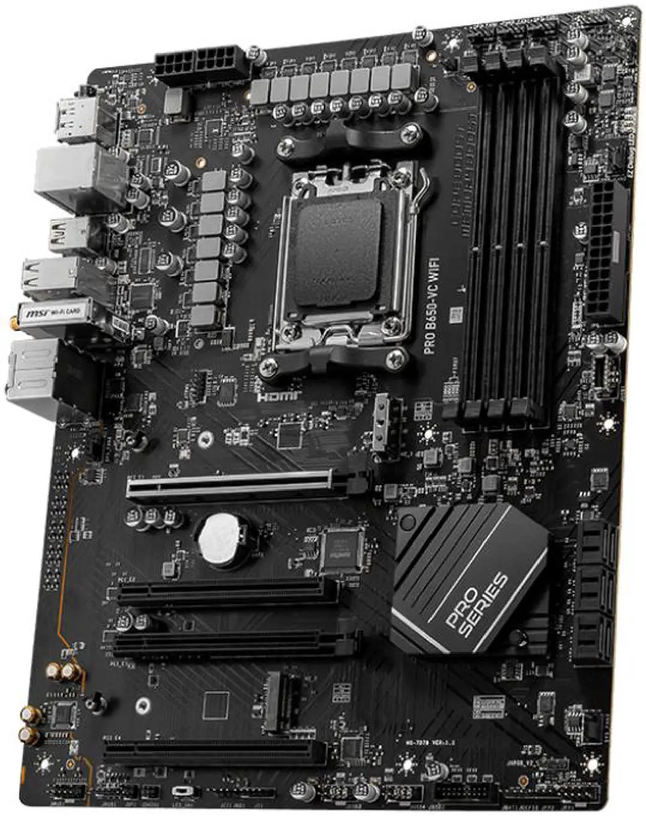 Open Box: MSI PRO PRO B650-VC WIFI AM5 AMD B650 SATA 6Gb/s DDR5 ATX (22 ...