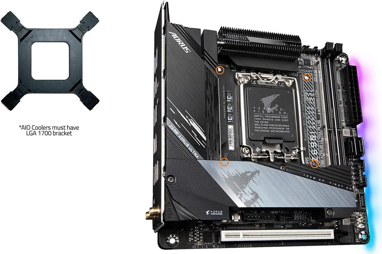 Open Box: GIGABYTE Z690I AORUS ULTRA PLUS LGA 1700 Intel Z690 Mini-ITX ...