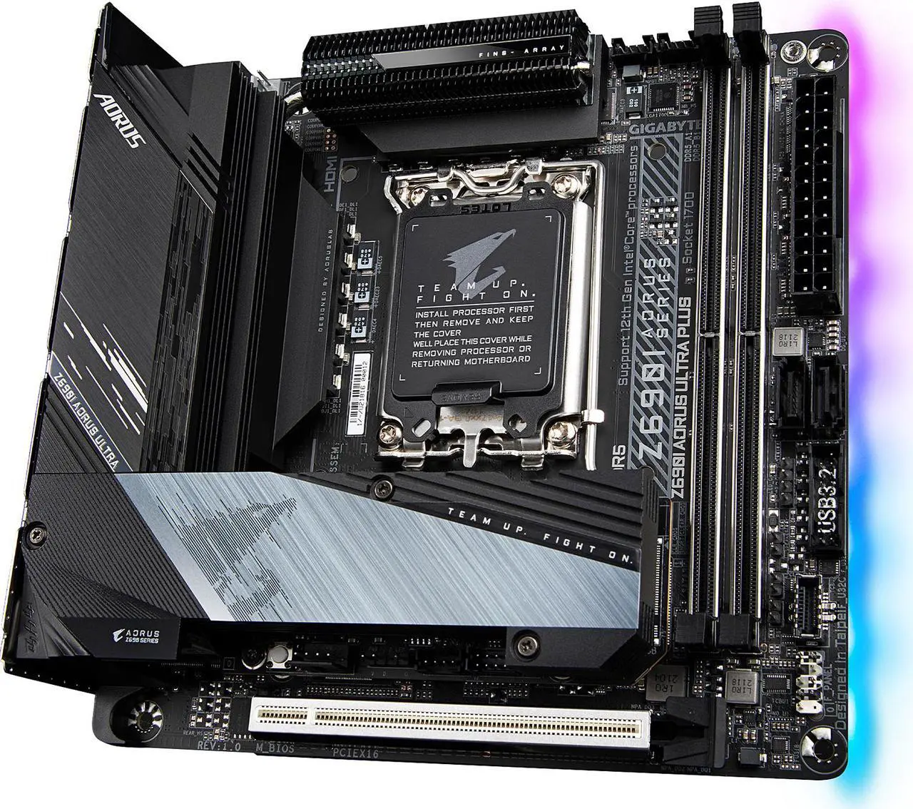 Open Box: GIGABYTE Z690I AORUS ULTRA PLUS LGA 1700 Intel Z690 Mini-ITX ...