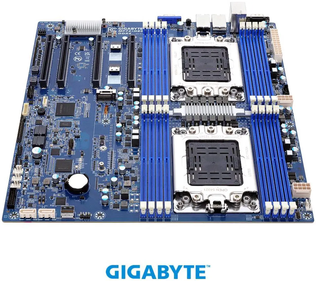 GIGABYTE MP72-HB0 Dual Ampere® Altra®/Altra® Max Processors E-ATX DP ...