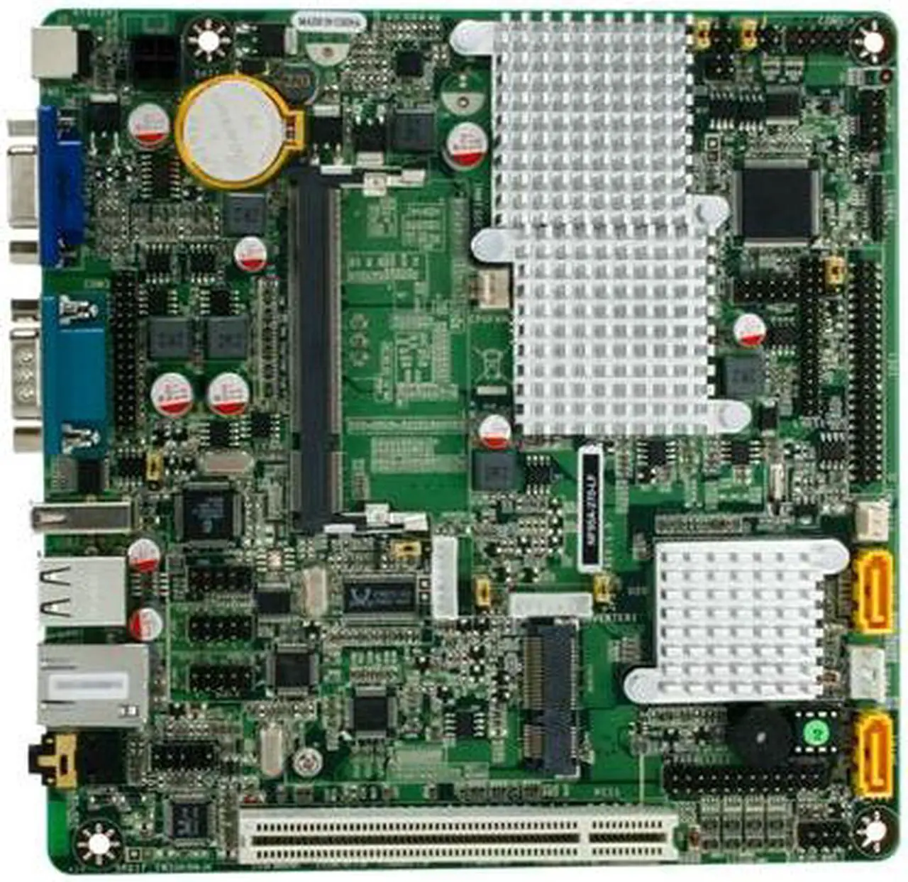 JetWay JNF95A-270-LF Intel Atom N270 Mini ITX Motherboard / CPU Combo ...