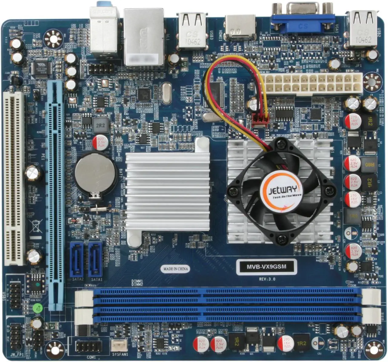 JetWay JMVB-VX9GSM VIA Nano L2007 @ 1.6GHz Micro ATX Motherboard / CPU ...