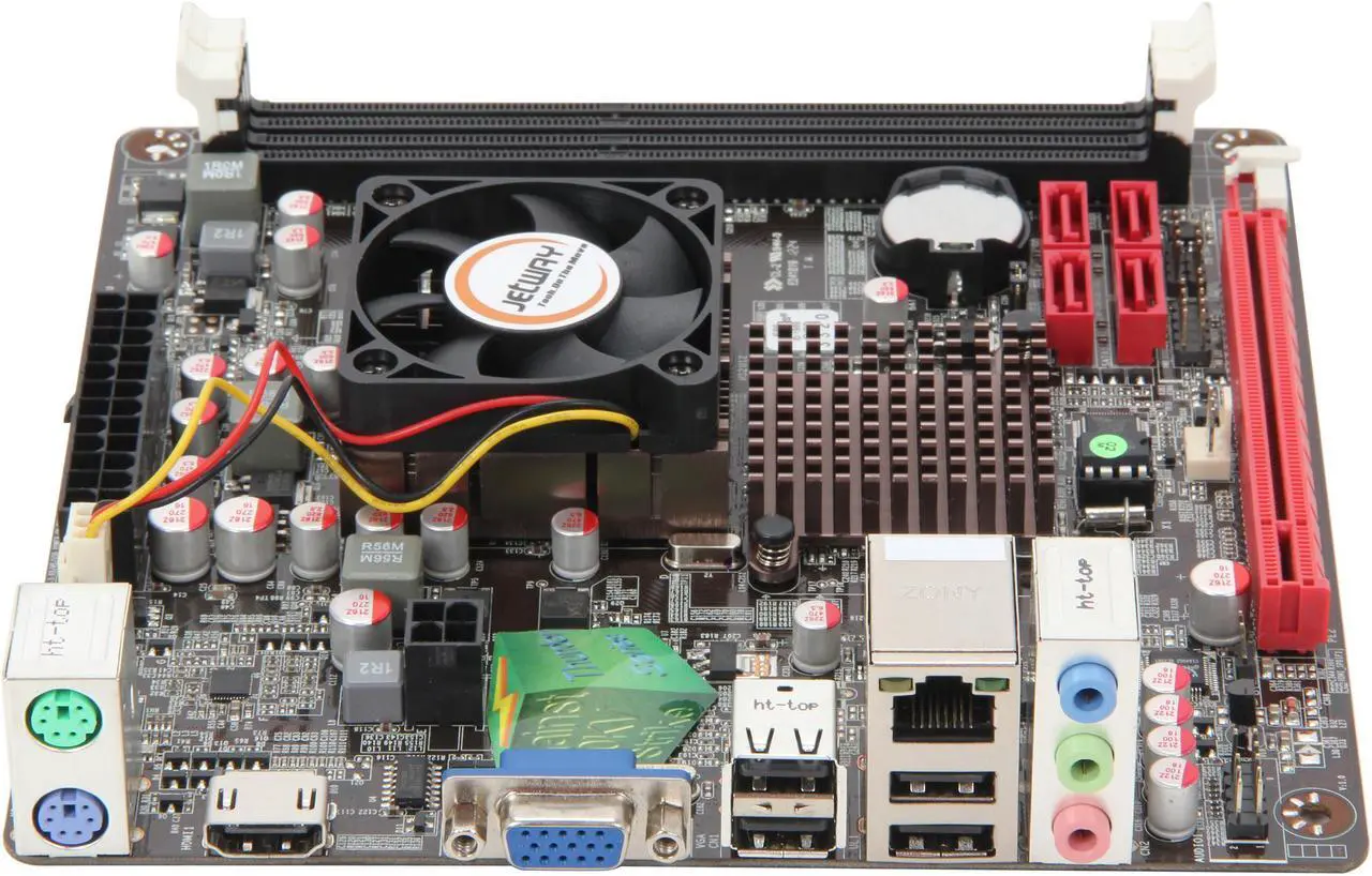 JetWay JTAE24G-ITX AMD E-240 APU @1.5GHz Mini ITX Motherboard / CPU Combo - Newegg.com