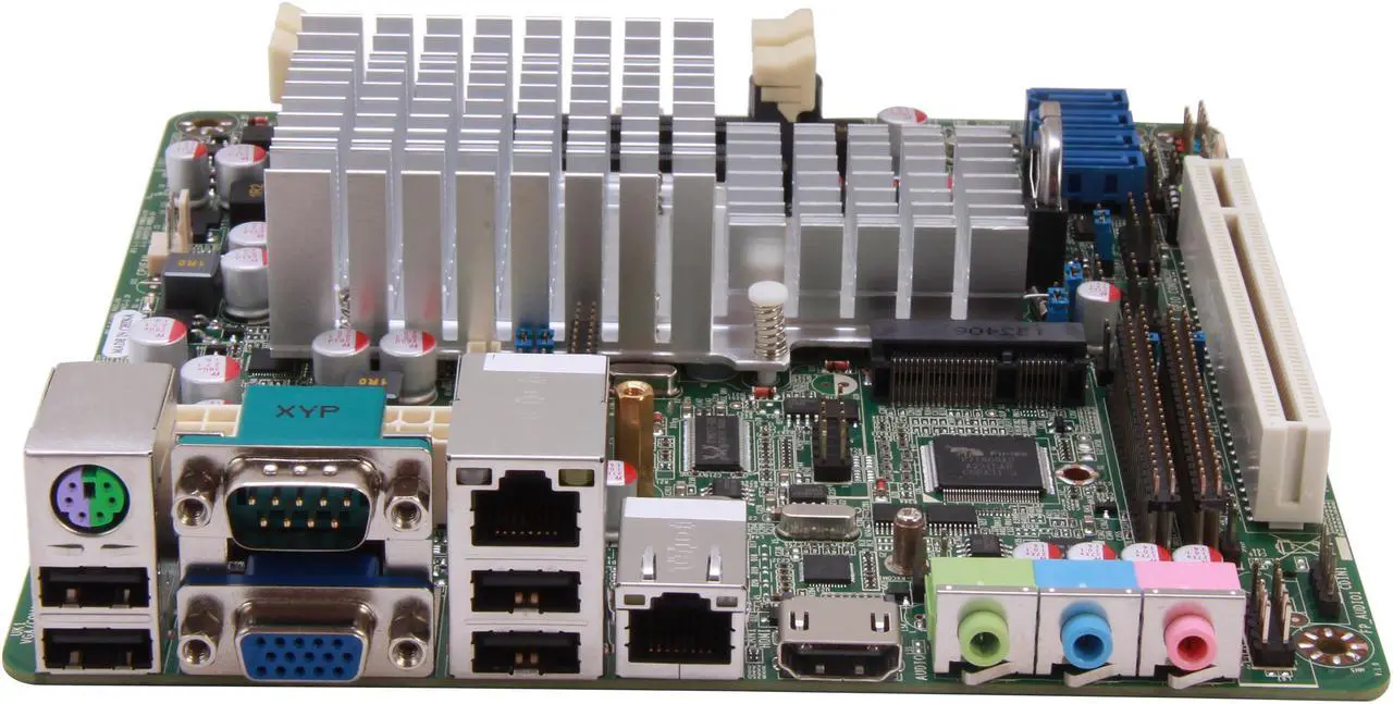 JetWay JNF9D-2550 Intel Atom D2550 (1.86GHz, Dual-Core) Mini ITX ...