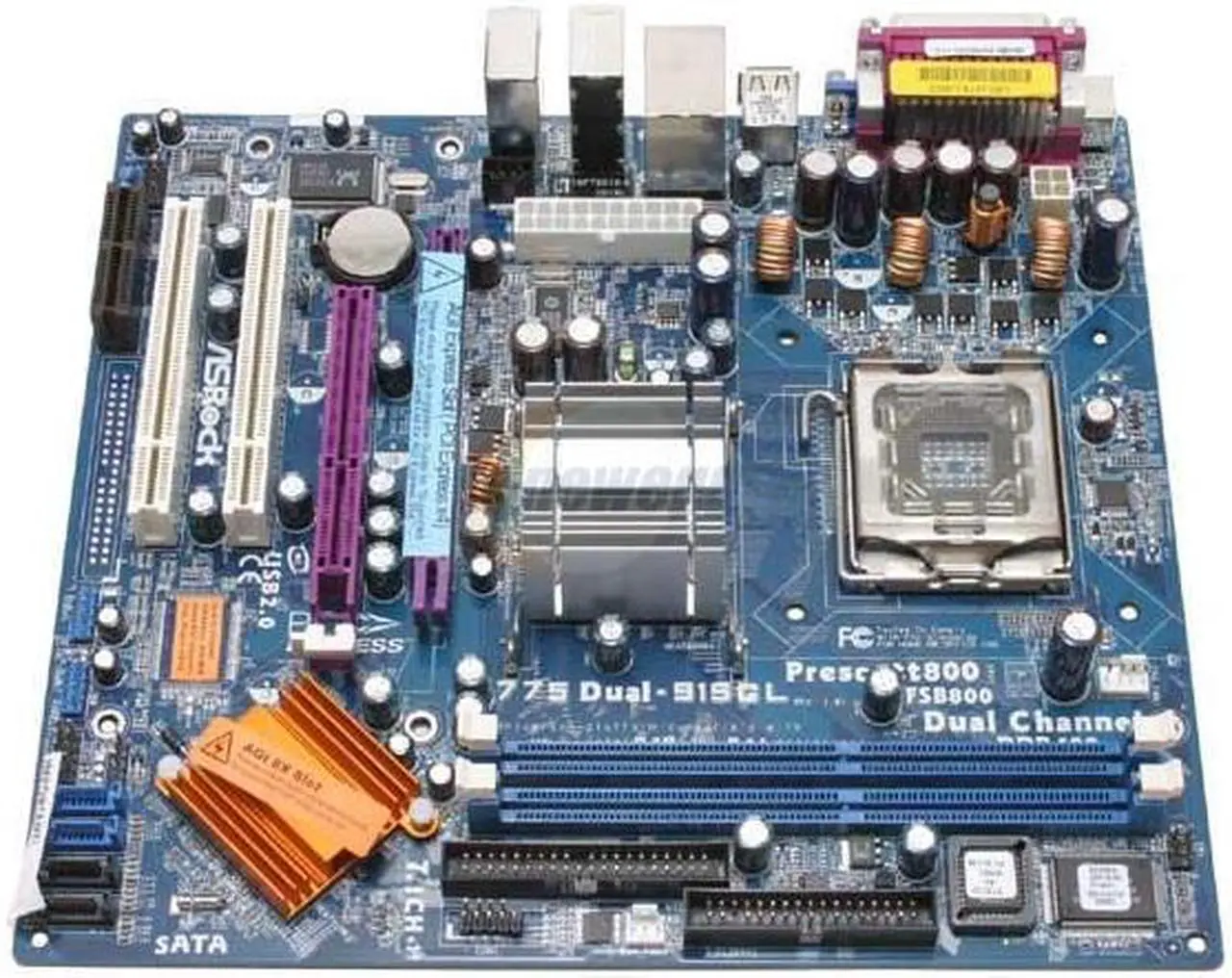 ASRock 775Dual-915GL LGA 775 Micro ATX Intel Motherboard - Newegg.com