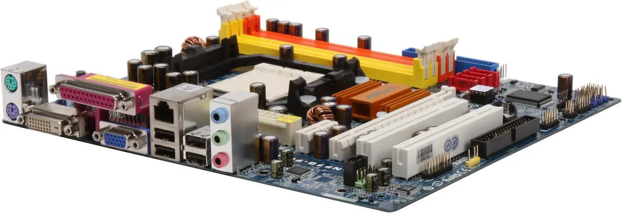 ASRock ALiveNF7G-FullHD R3.0 AM2+/AM2 Micro ATX AMD Motherboard ...