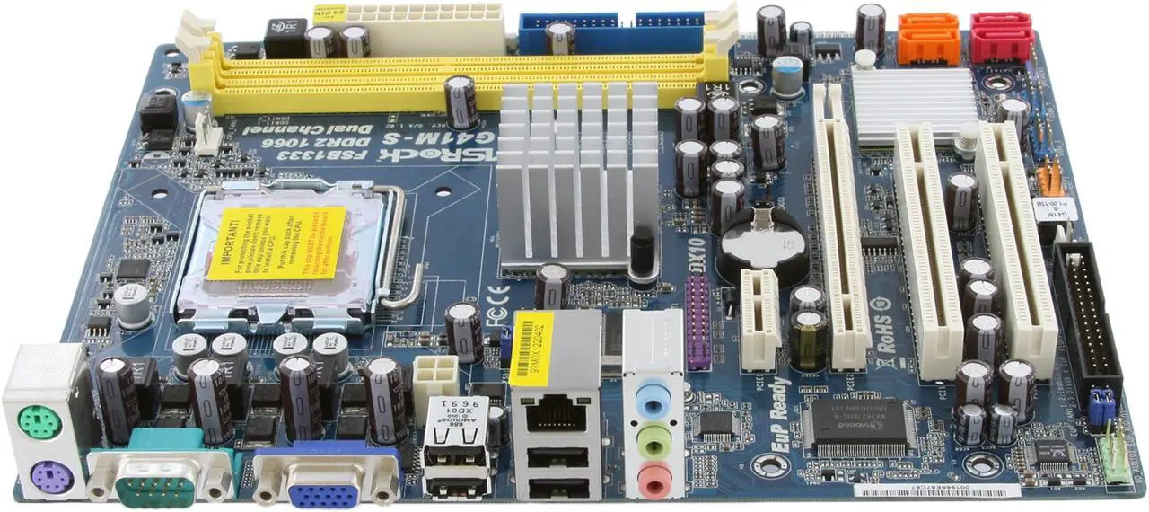 ASRock G41M-S LGA 775 Micro ATX Intel Motherboard - Newegg.com