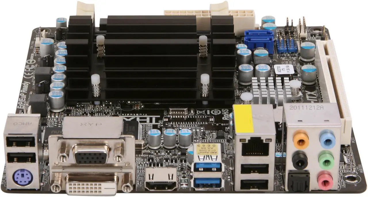 ASRock AD2700-ITX Intel Atom D2700 (2.13GHz, dual core) Mini ITX ...