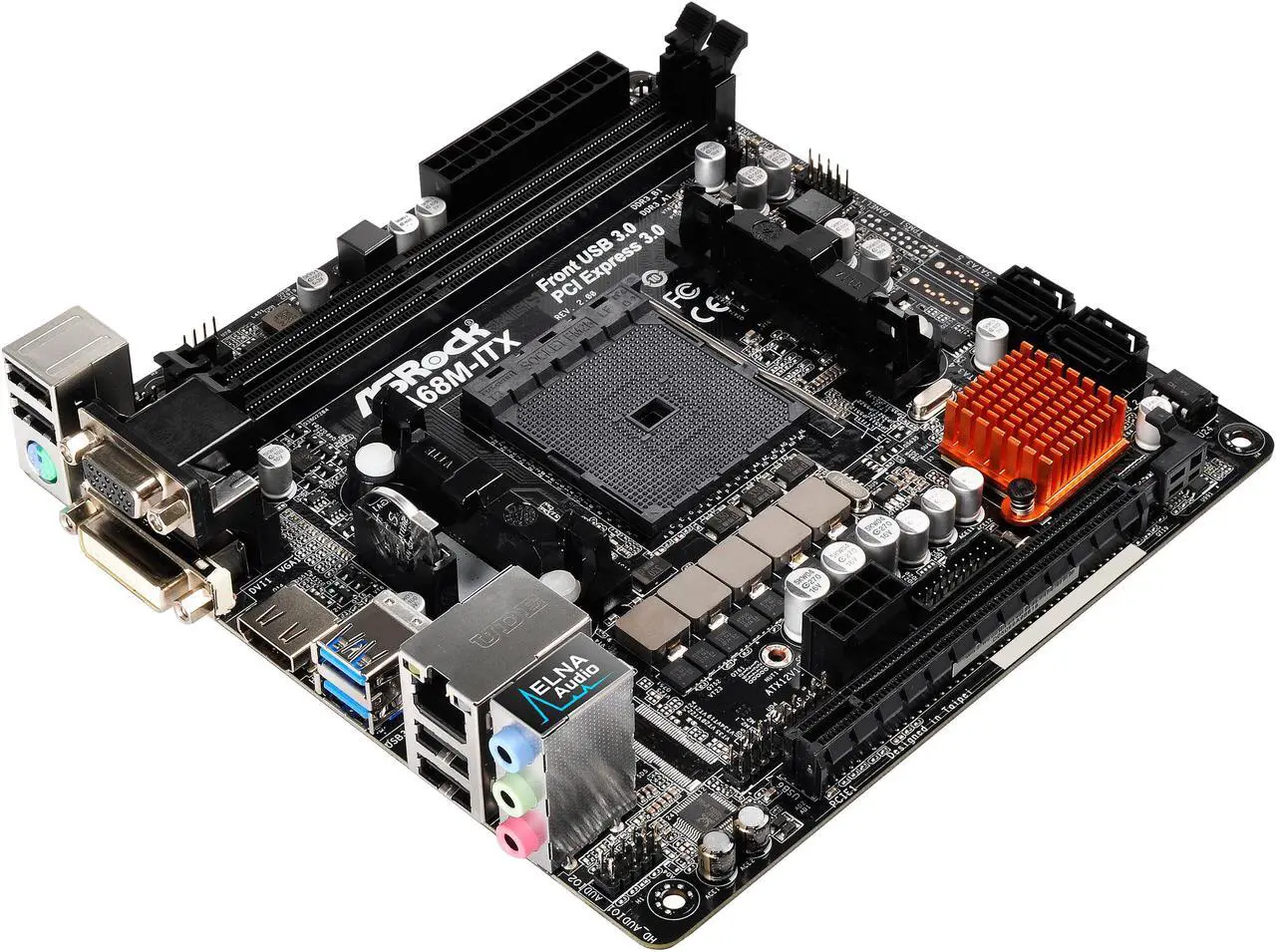 ASRock A68M-ITX R2.0 FM2+ / FM2 Mini ITX Motherboards - AMD - Newegg.com