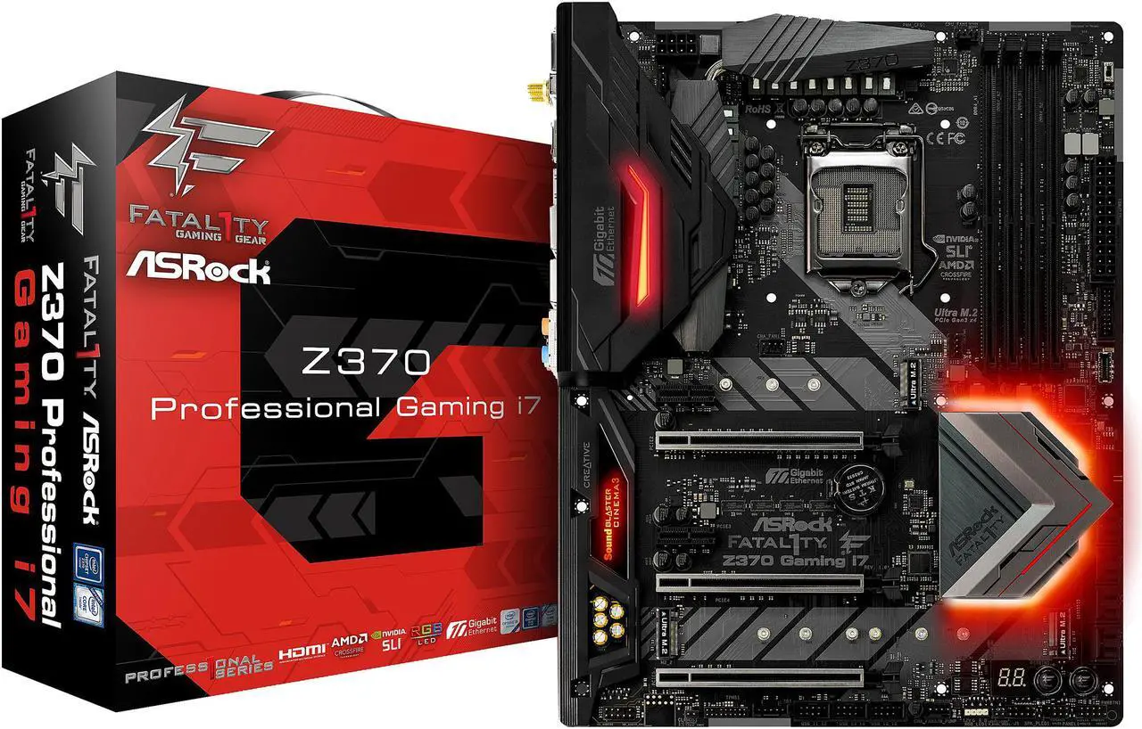Open Box: ASRock Z370 Professional Gaming i7 LGA 1151 (300 Series) ATX ...