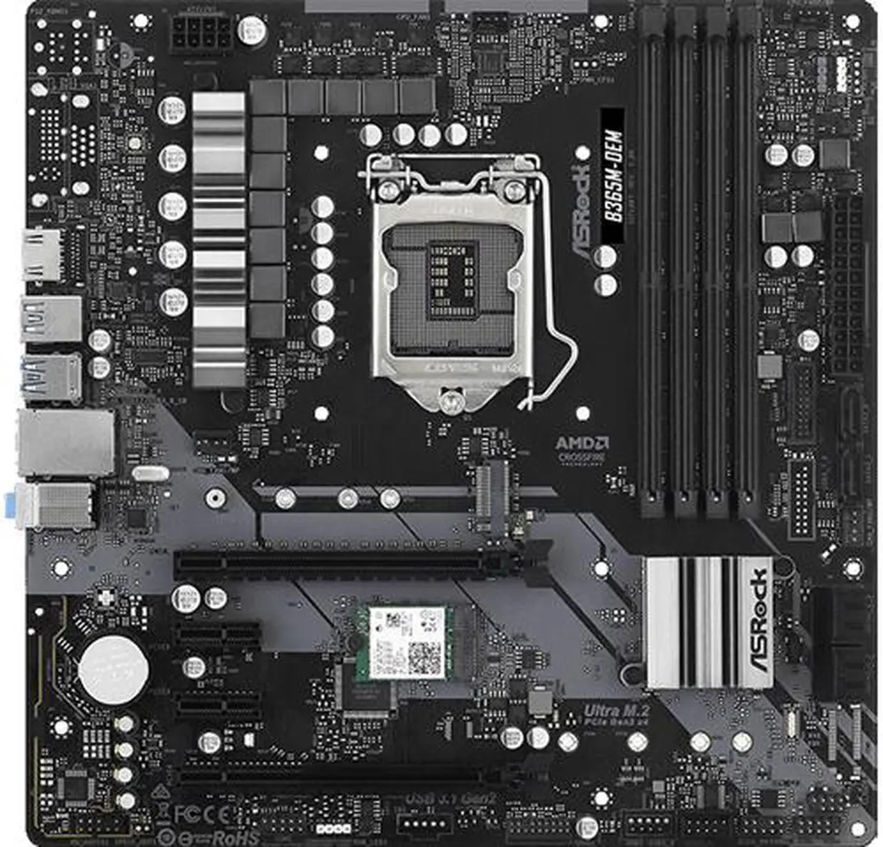 Open Box: ASRock B365M-OEM LGA 1151 (300 Series) Intel Motherboard ...