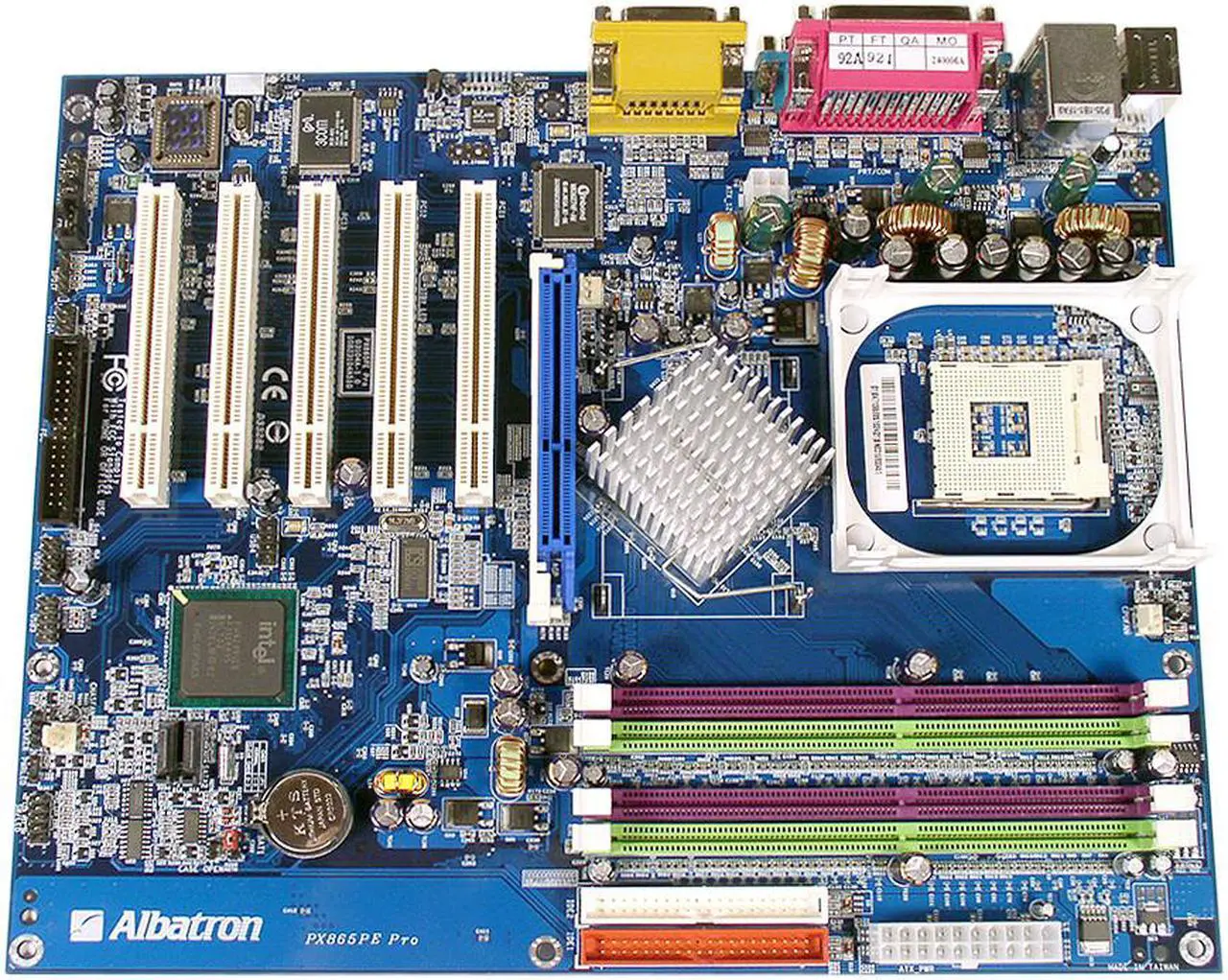 Albatron PX865PE PRO Socket 478 ATX Intel Motherboard - Newegg.com
