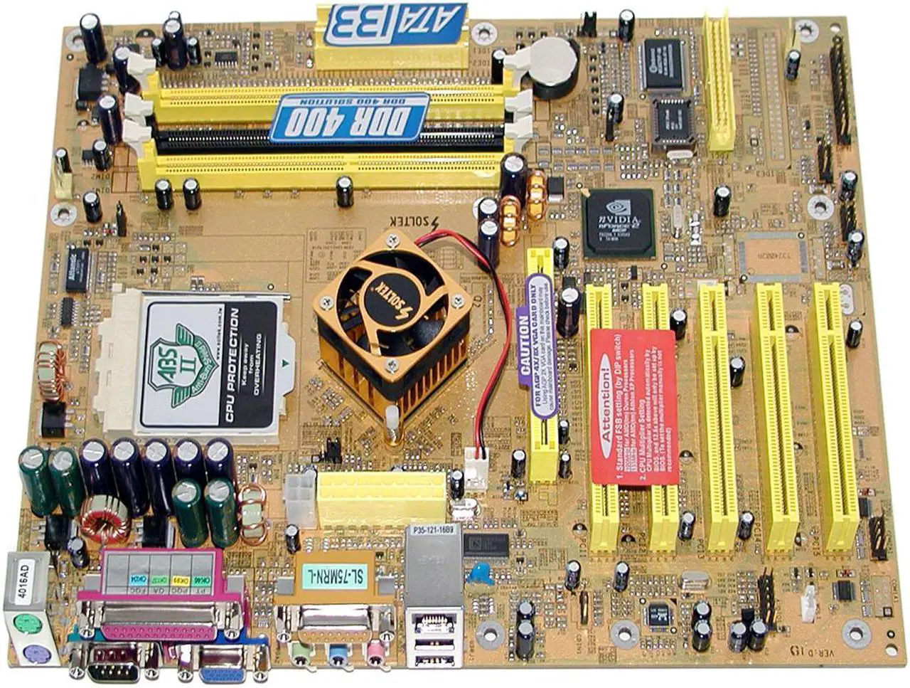 SOLTEK SL-75MRN-L 462(A) ATX Intel Motherboard - Newegg.com