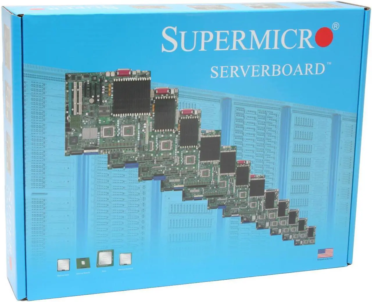 SUPERMICRO X7DBE-X-O Extended ATX Server Motherboard - Newegg.com